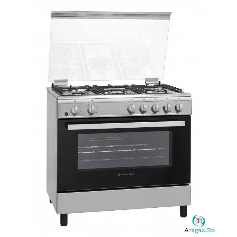 Aragaz Tivoli Gaz 5 Arzatoare Inox la 2,835.99 ron